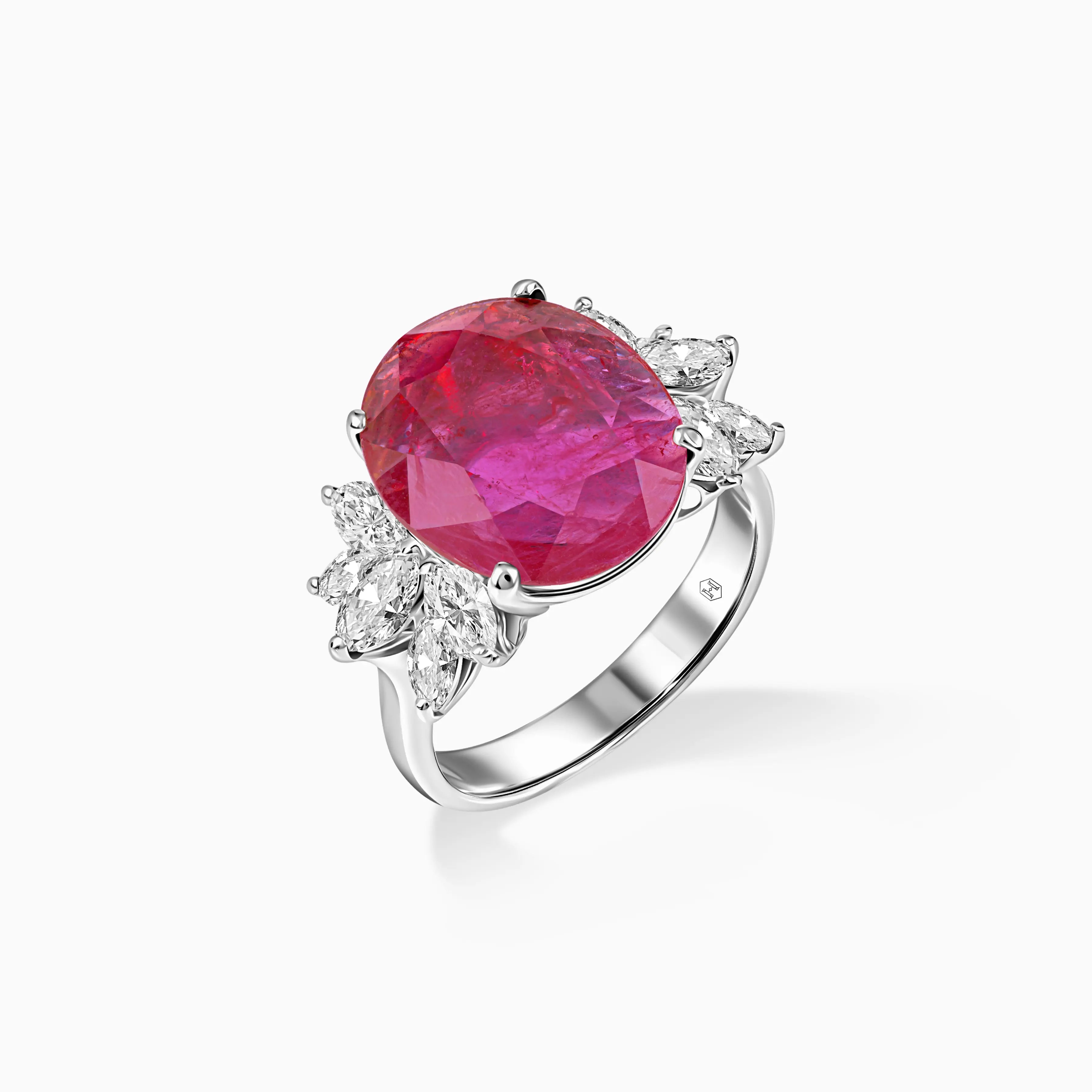 Pink Hue Ruby Ring – Hassanzadeh